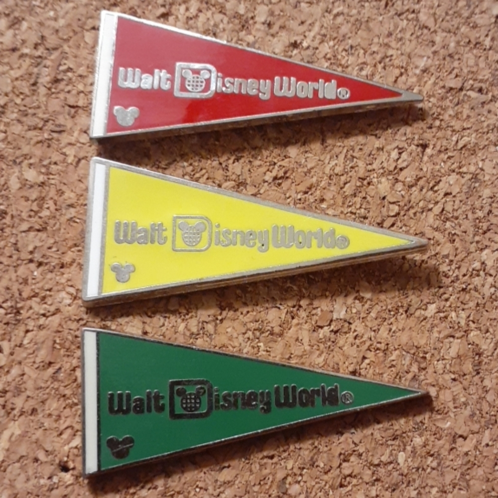 Disney | Walt Disney World Flag Pin Set - Gem